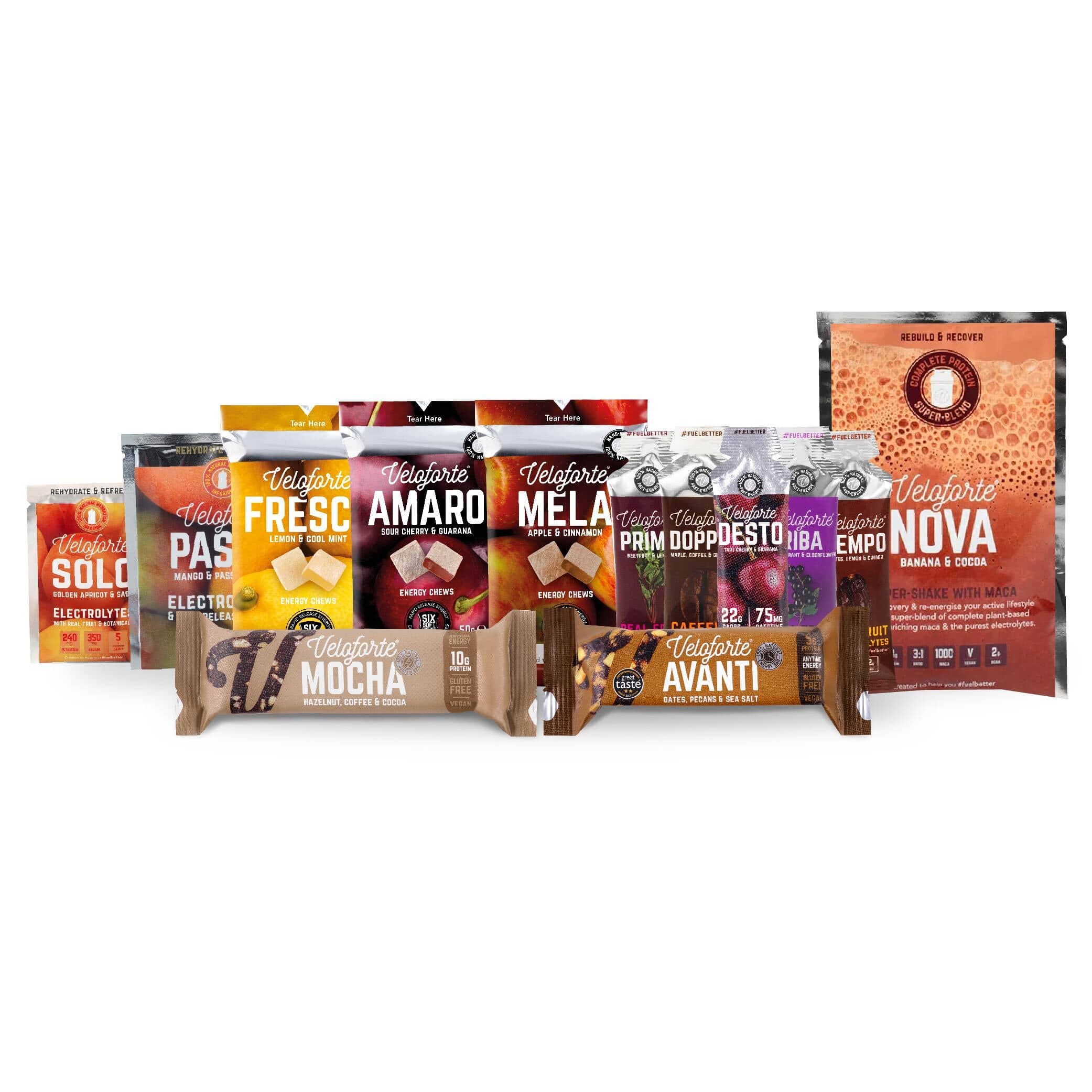 Race Day Bundle | All-natural running nutrition | Veloforte